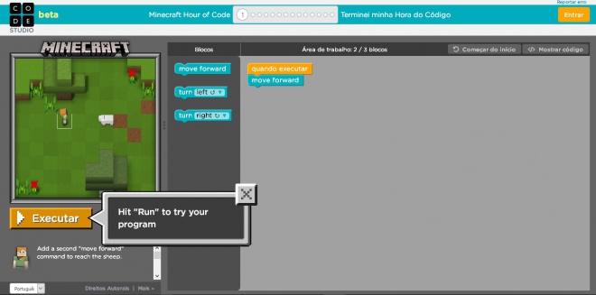 Microsoft anuncia um Minecraft que ensina noções básicas de programação ...